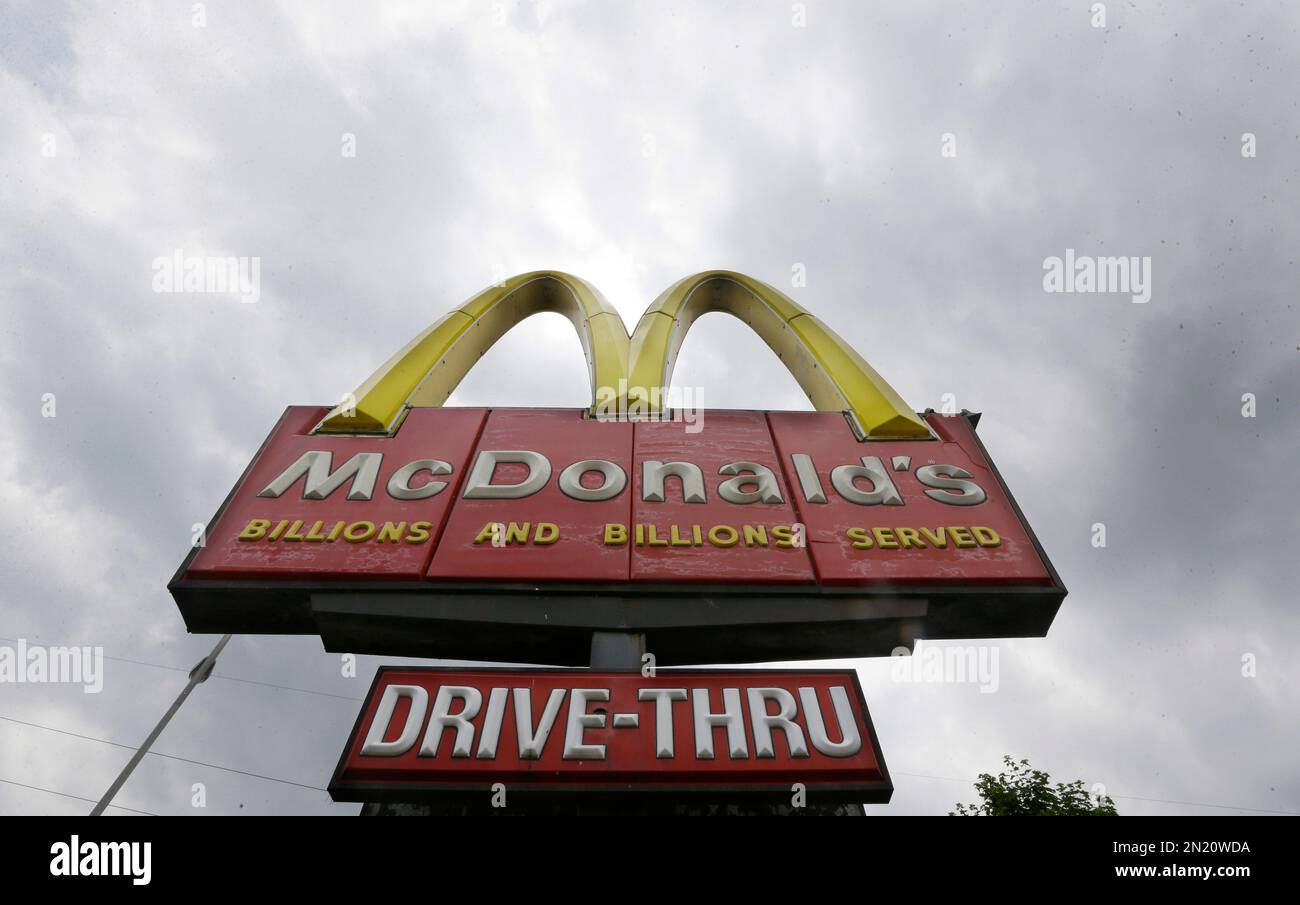 This photo from Monday, June 15, 2015 shows a McDonald's restaurant ...