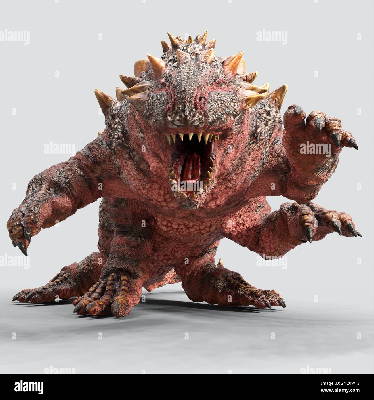 3d-illustration of an isolated fantasy basilisk creature Stock Photo ...