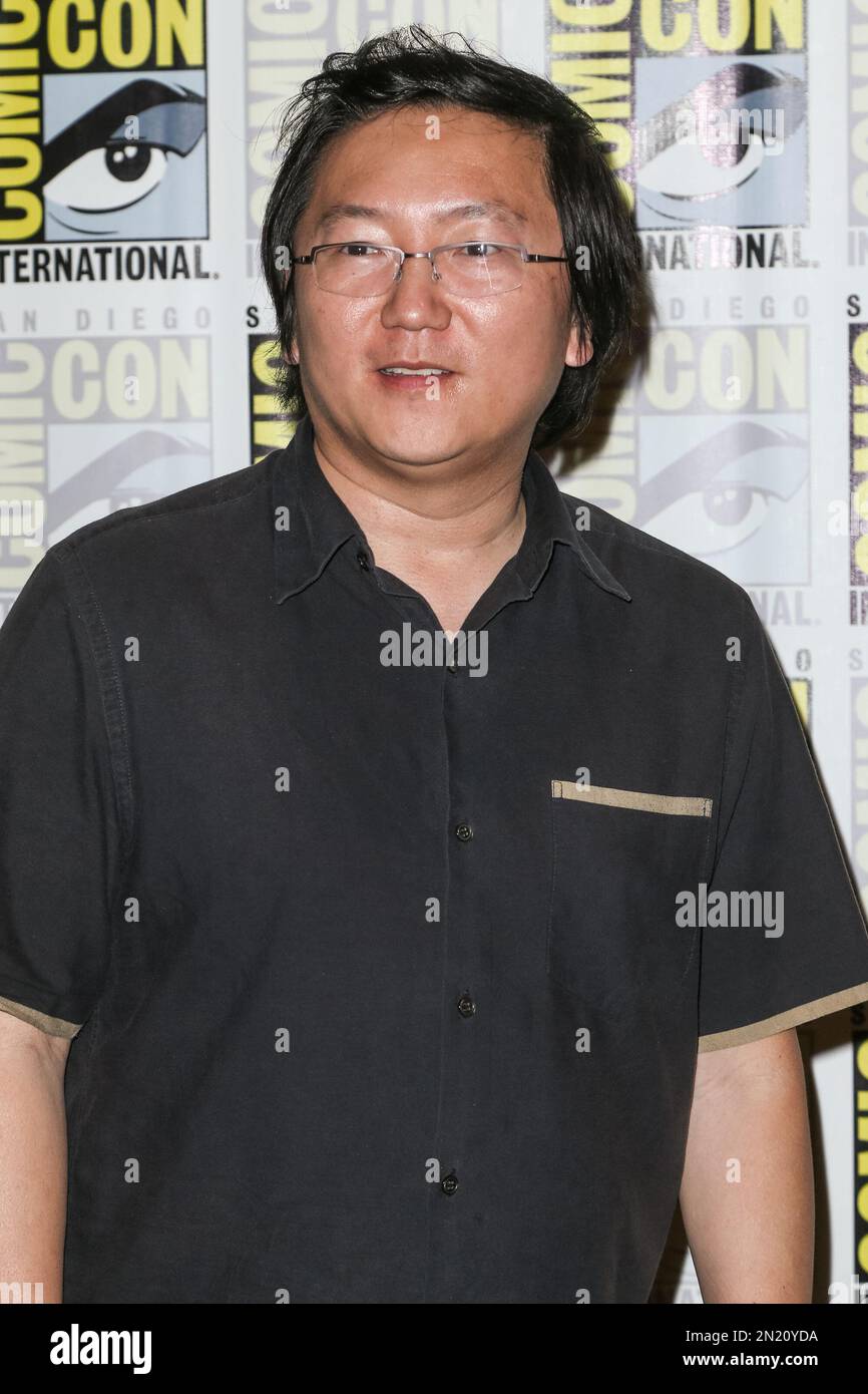 Masi Oka attends the "Heroes Reborn" press line on day 4 of Comic-Con ...