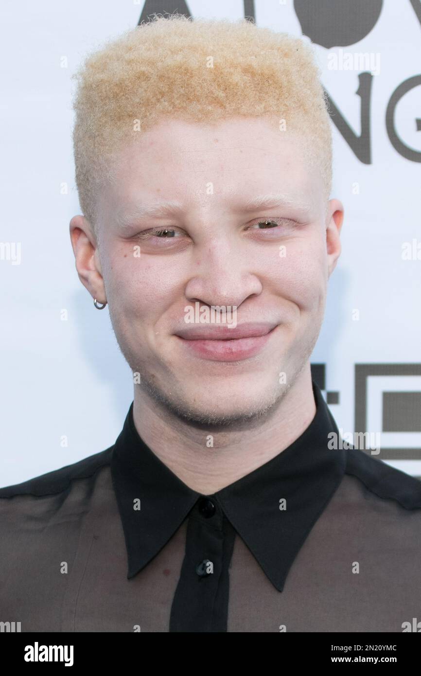 Model Shaun Ross arrives at the KODE 6 Party held at The Standard on ...