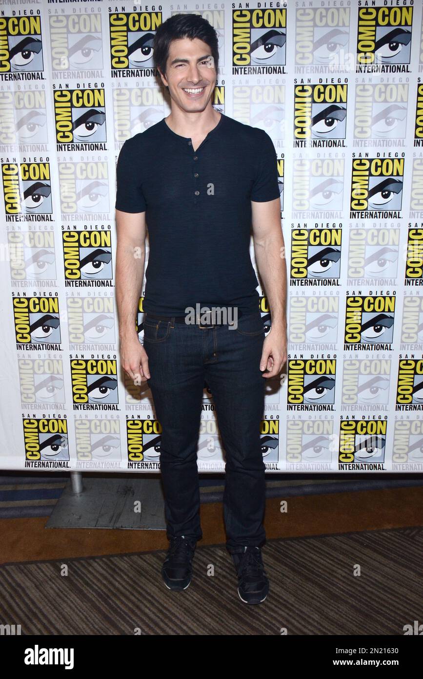 Brandon Routh attends the "Legends of Tomorrow" press line on day 3 of ...