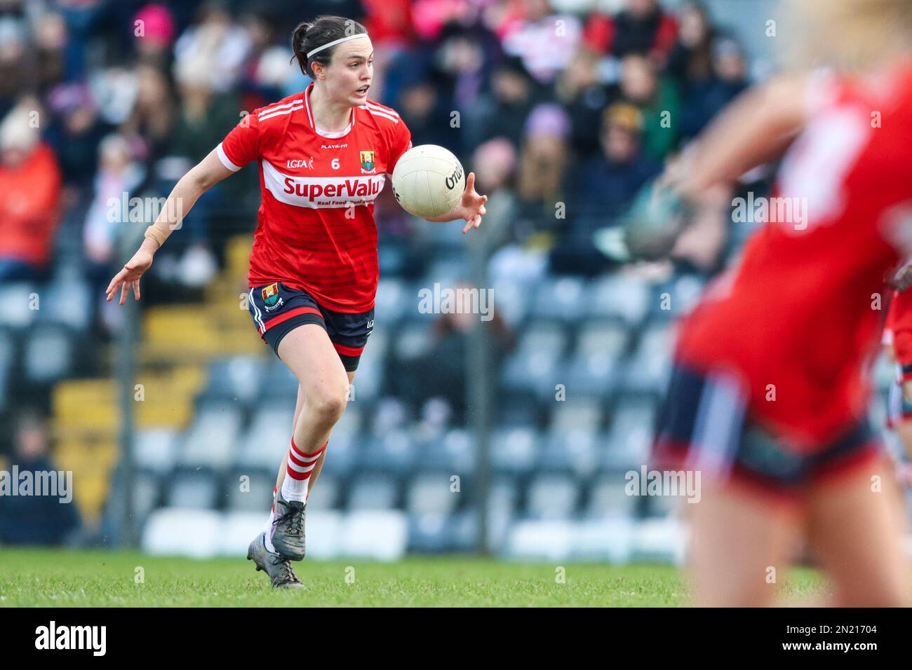 February 6th, 2023, Cork, Ireland - Hannah Looney at the Ladies Gaelic ...