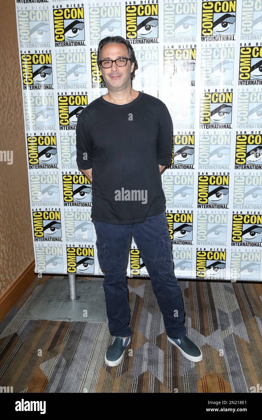 Jason Rothenberg attends the "The 100" press line on day 2 of Comic-Con ...