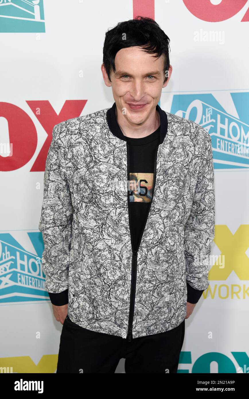 Robin Lord Taylor, a cast member on the television series "Gotham ...
