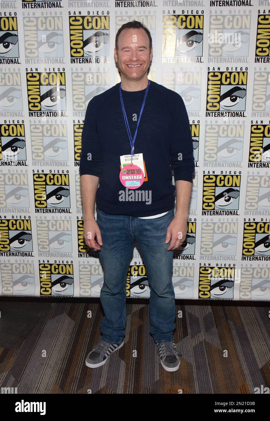 Larry Dorf attends the "Mike Tyson Mysteries" press line on day 2 of ...