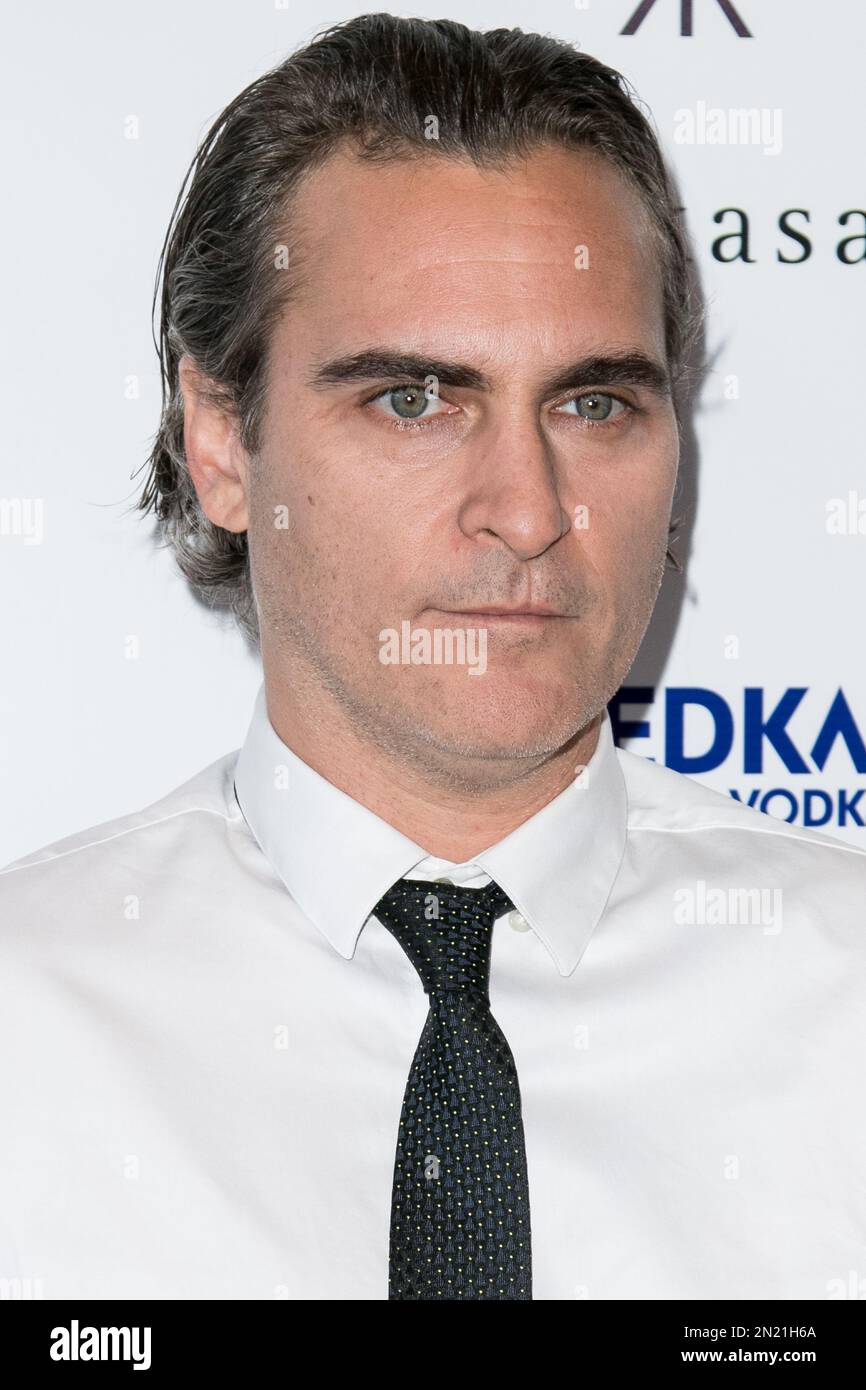 Joaquin Phoenix arrives at the Los Angeles Premiere of "Irrational Man ...