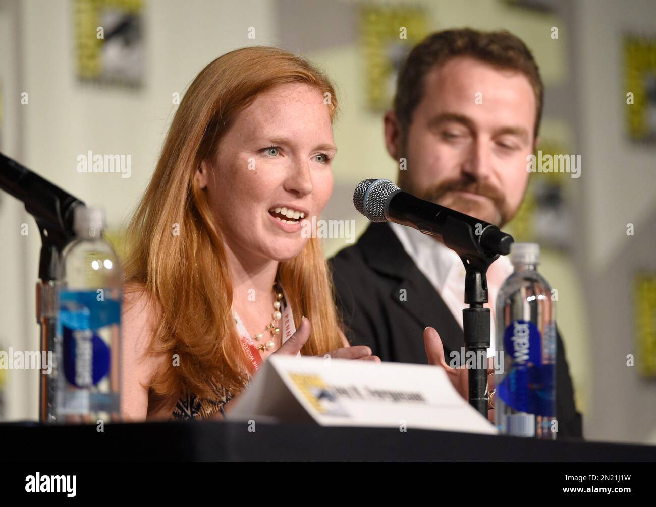 Amber Straughn, left, astrophysicist, NASA Goddard Space Flight Center ...