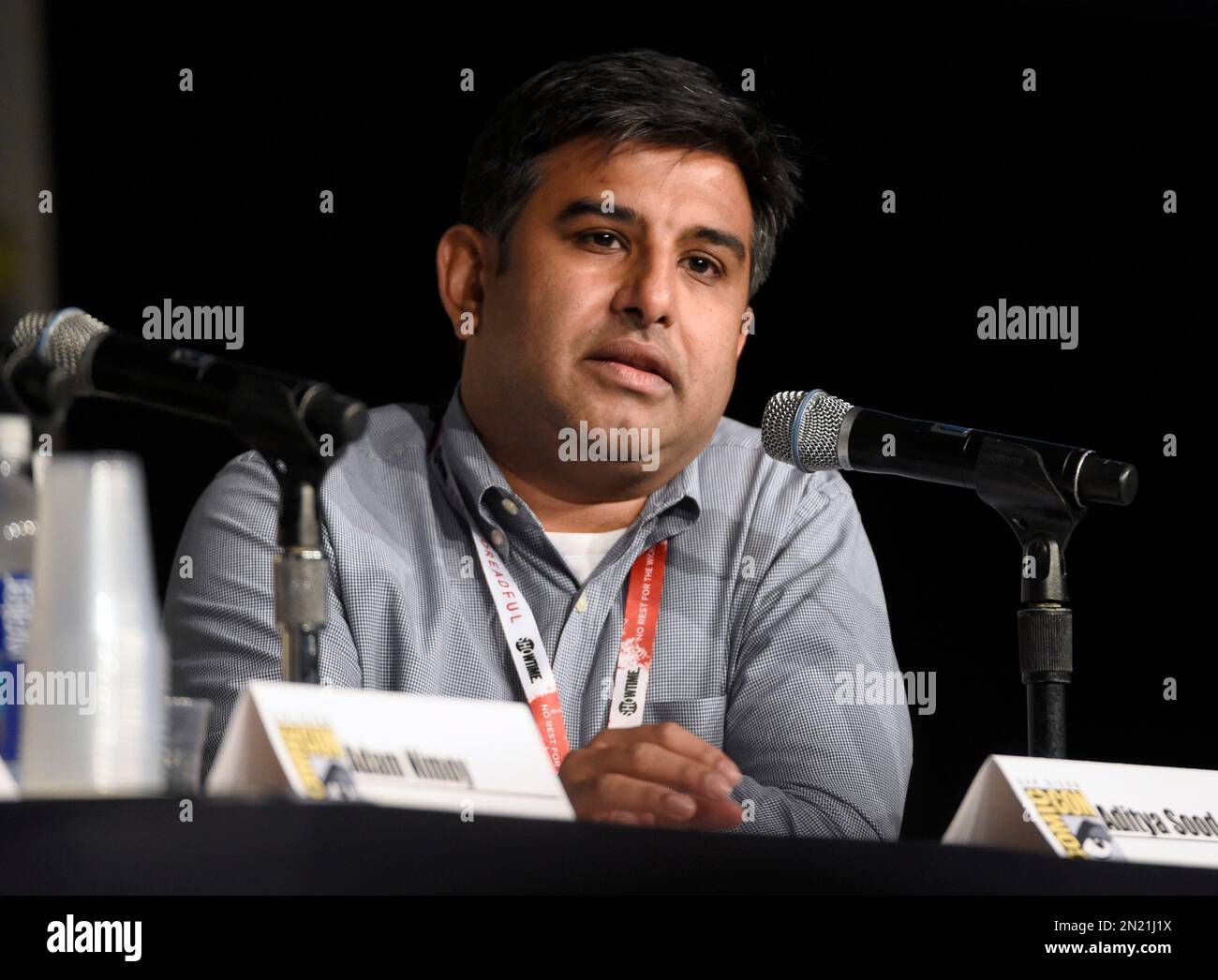 Executive producer Aditya Sood attends the "NASA: Turning Science ...