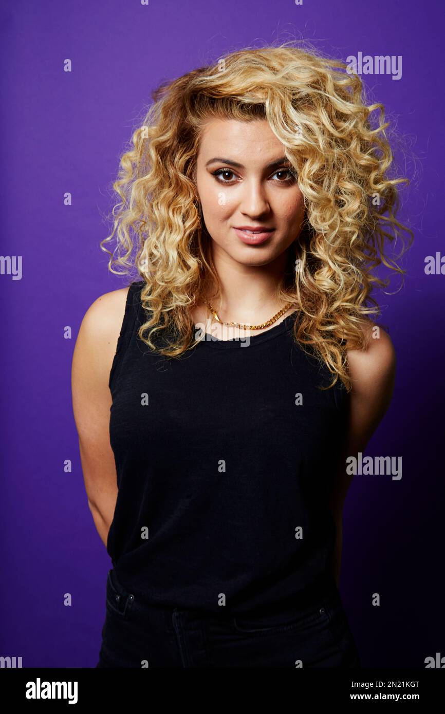 American singer-songwriter Tori Kelly poses for a portrait, on Thursday ...