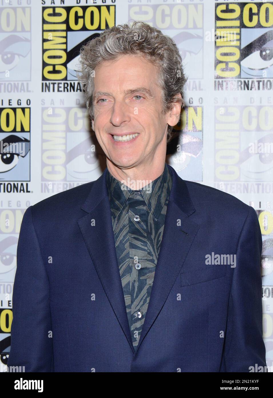 Actor Peter Capaldi attends the "Doctor Who" press line on day 1 of ...