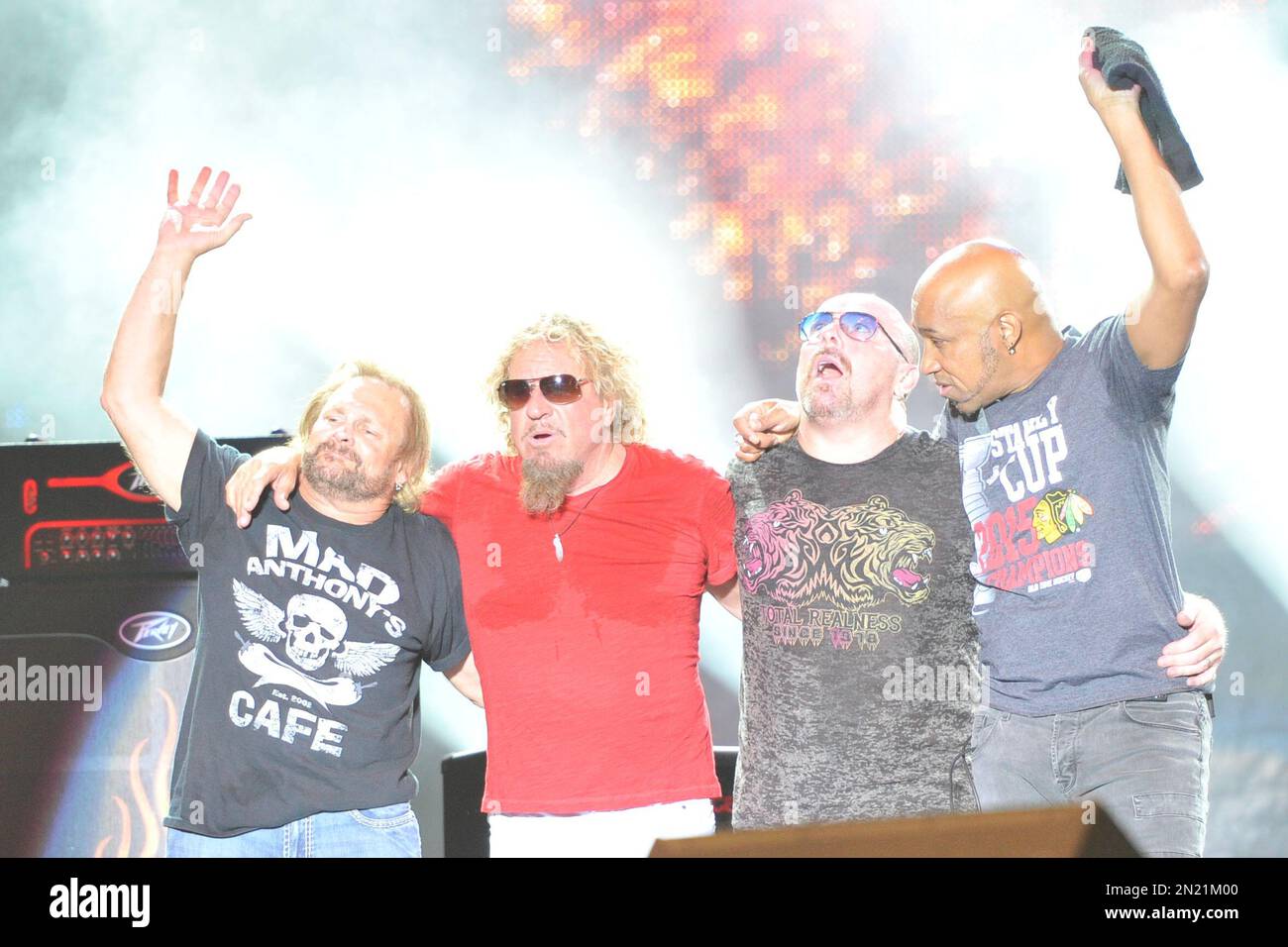 Sammy Hagar & The Circle featuring Michael Anthony, Vic Johnson, and ...