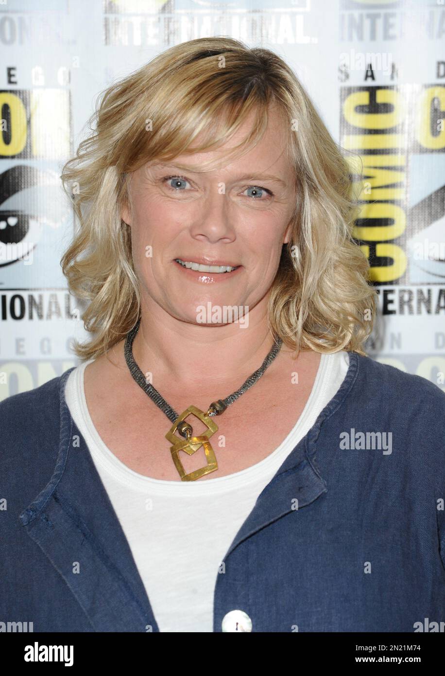 Executive Producer Sue Vertue attends the "Sherlock" press line on day ...