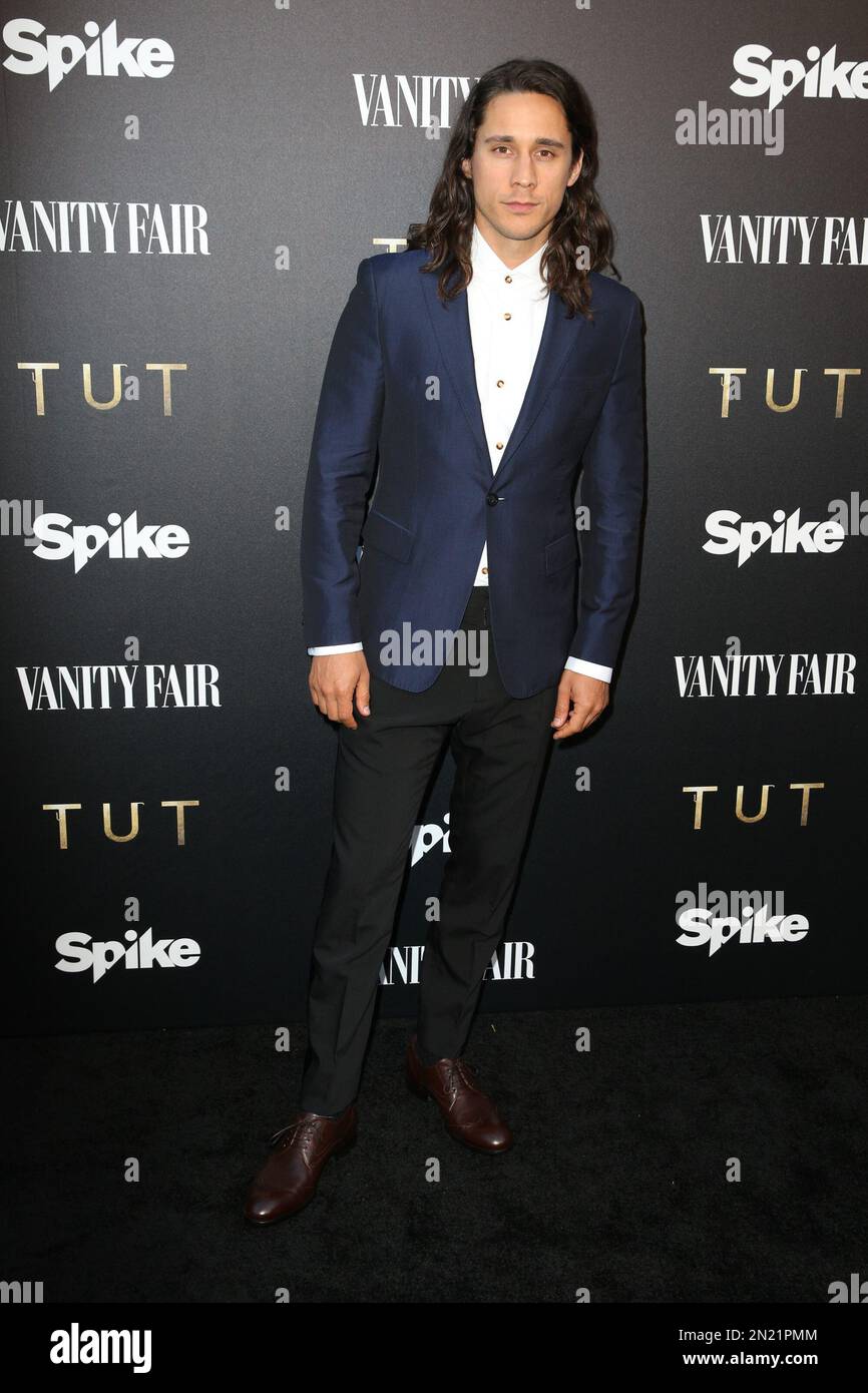Peter Gadiot arrives at the Party for the Film "Tut" at Chateau Marmont ...