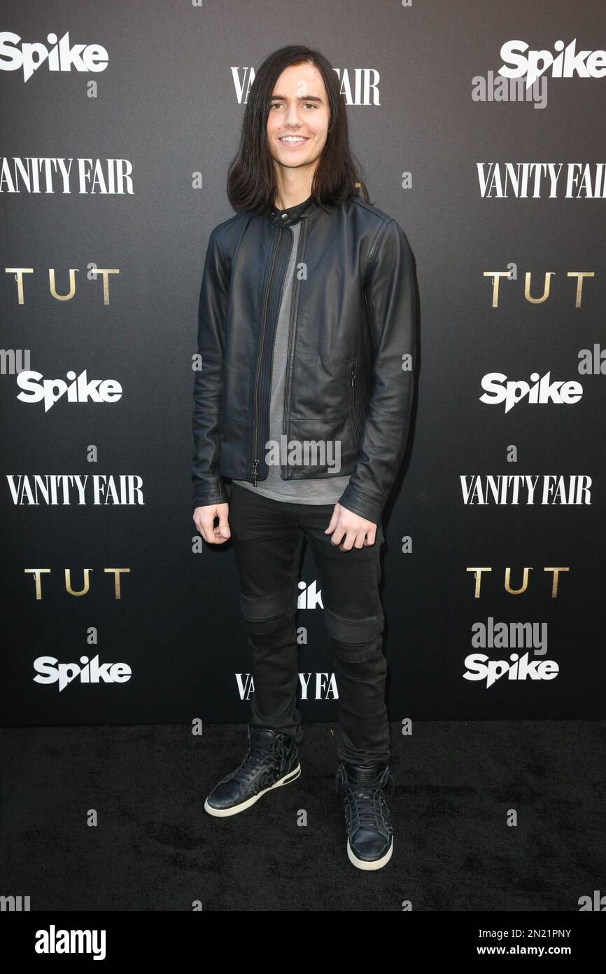 Anthony De La Torre arrives at the Party for the Film "Tut" at Chateau ...