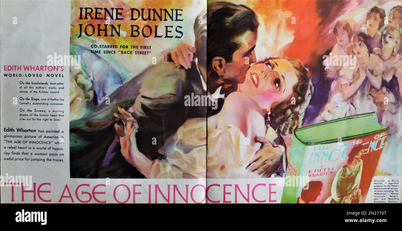 Promotional Artwork for IRENE DUNNE and JOHN BOLES in THE AGE OF ...
