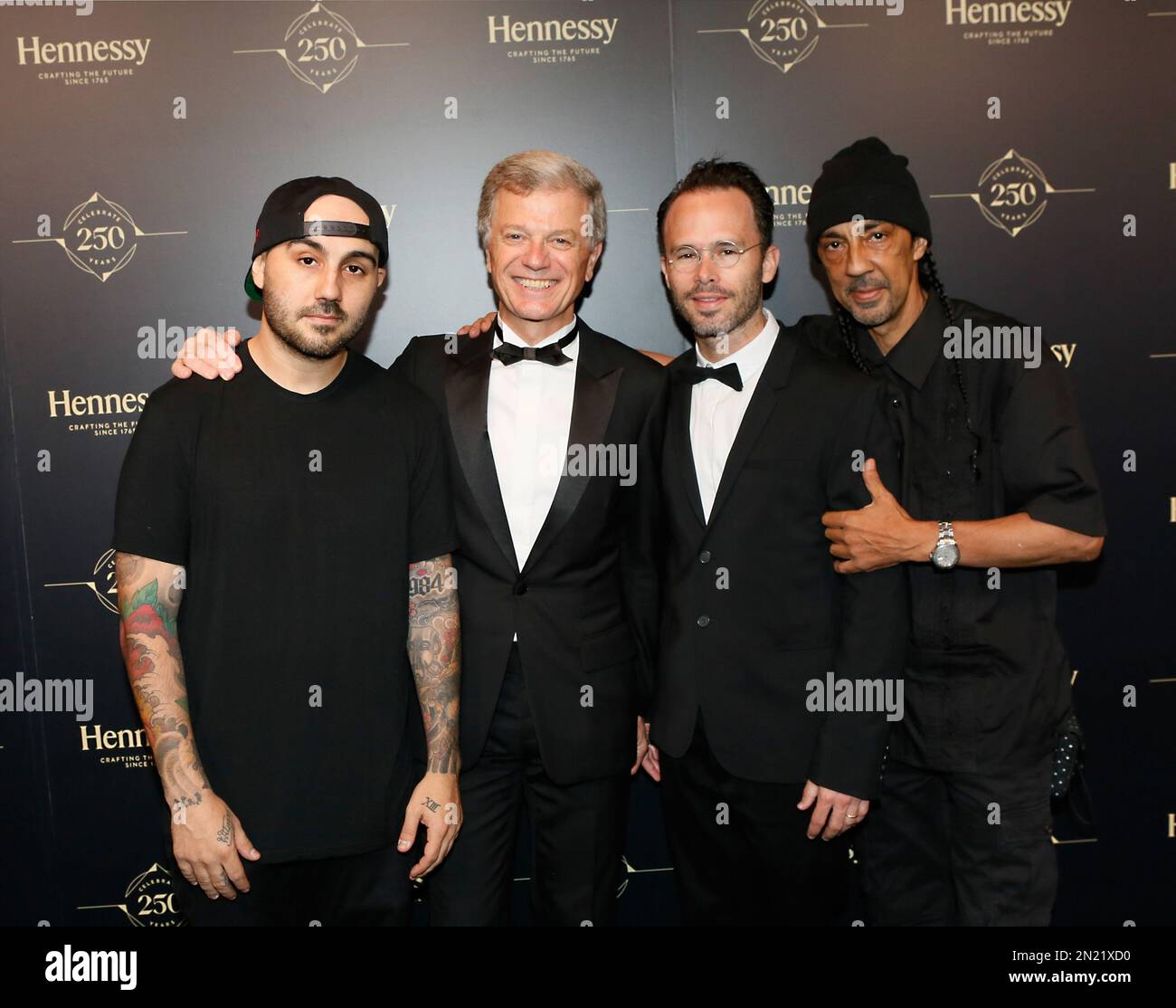 IMAGE DISTRIBUTED FOR HENNESSY- Pictured left to right, photographer ...