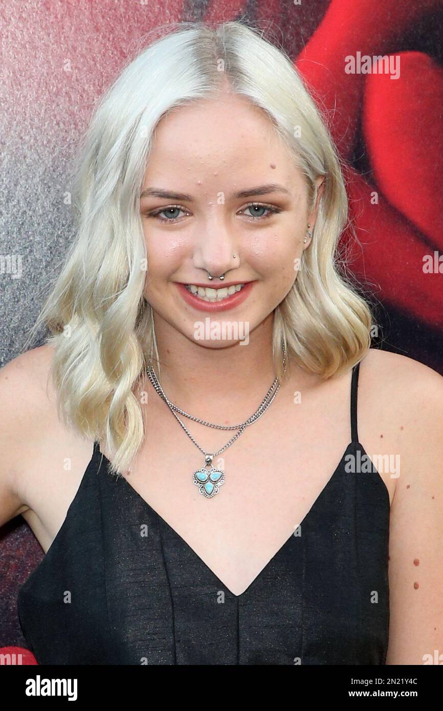 Maddi Bragg arrives at the LA Premiere of "The Gallows" at Hollywood ...