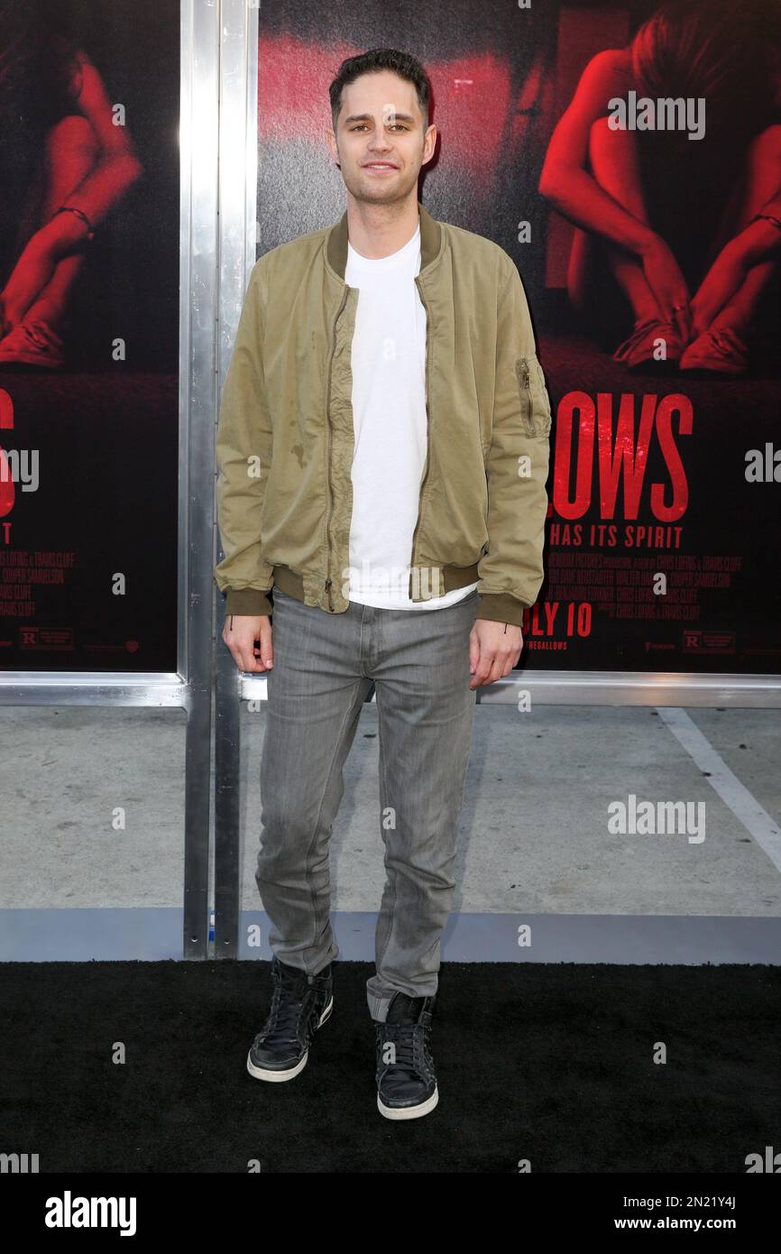 Dean Schnider arrives at the LA Premiere of "The Gallows" at Hollywood ...