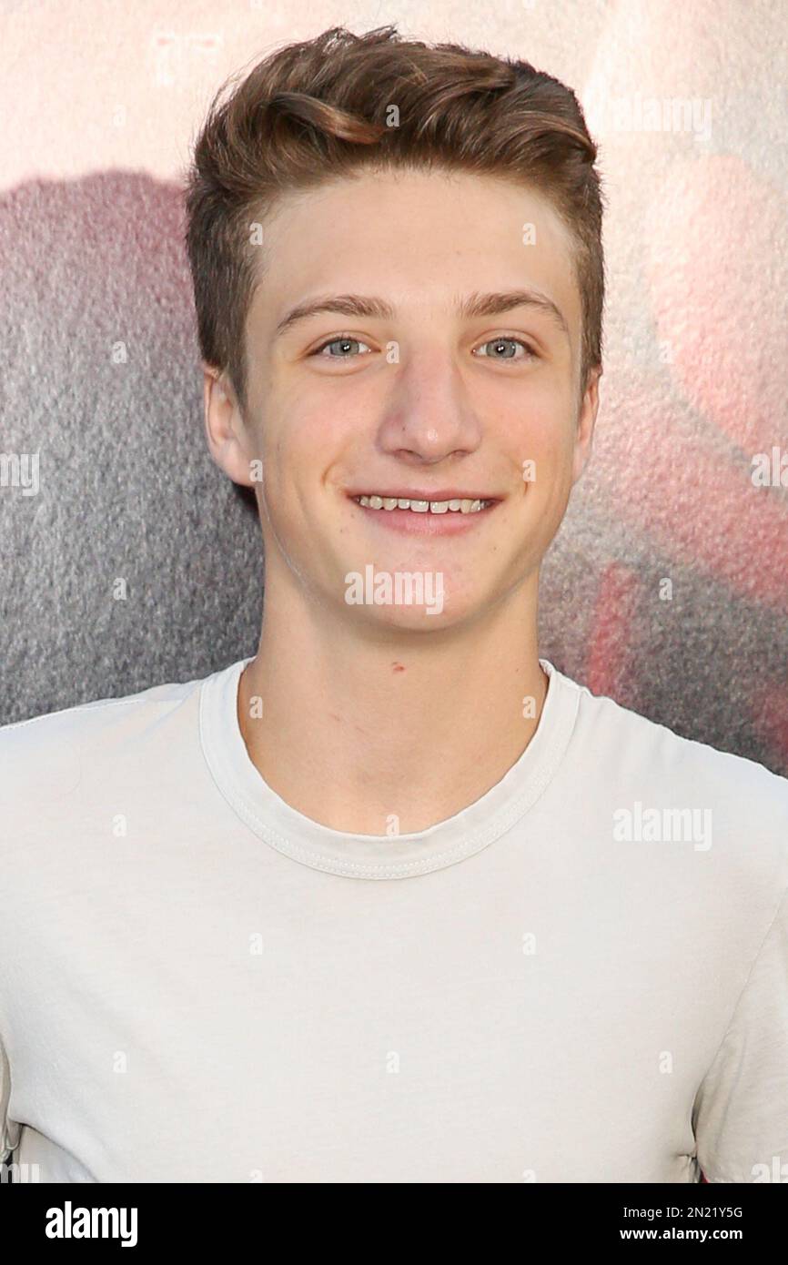 Jake Short arrives at the LA Premiere of "The Gallows" at Hollywood ...
