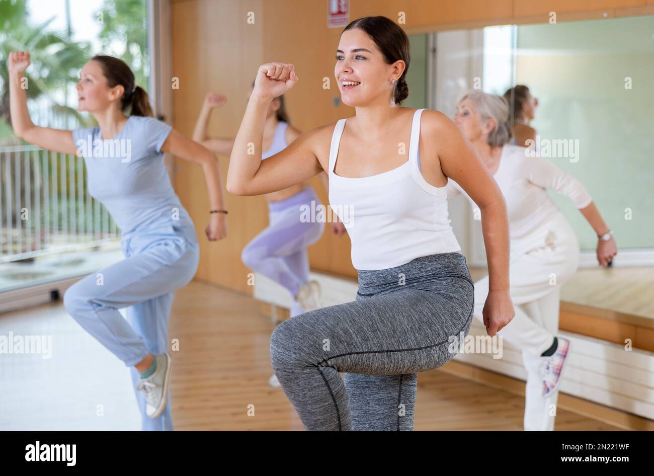 Sportive women different ages hi-res stock photography and images - Alamy