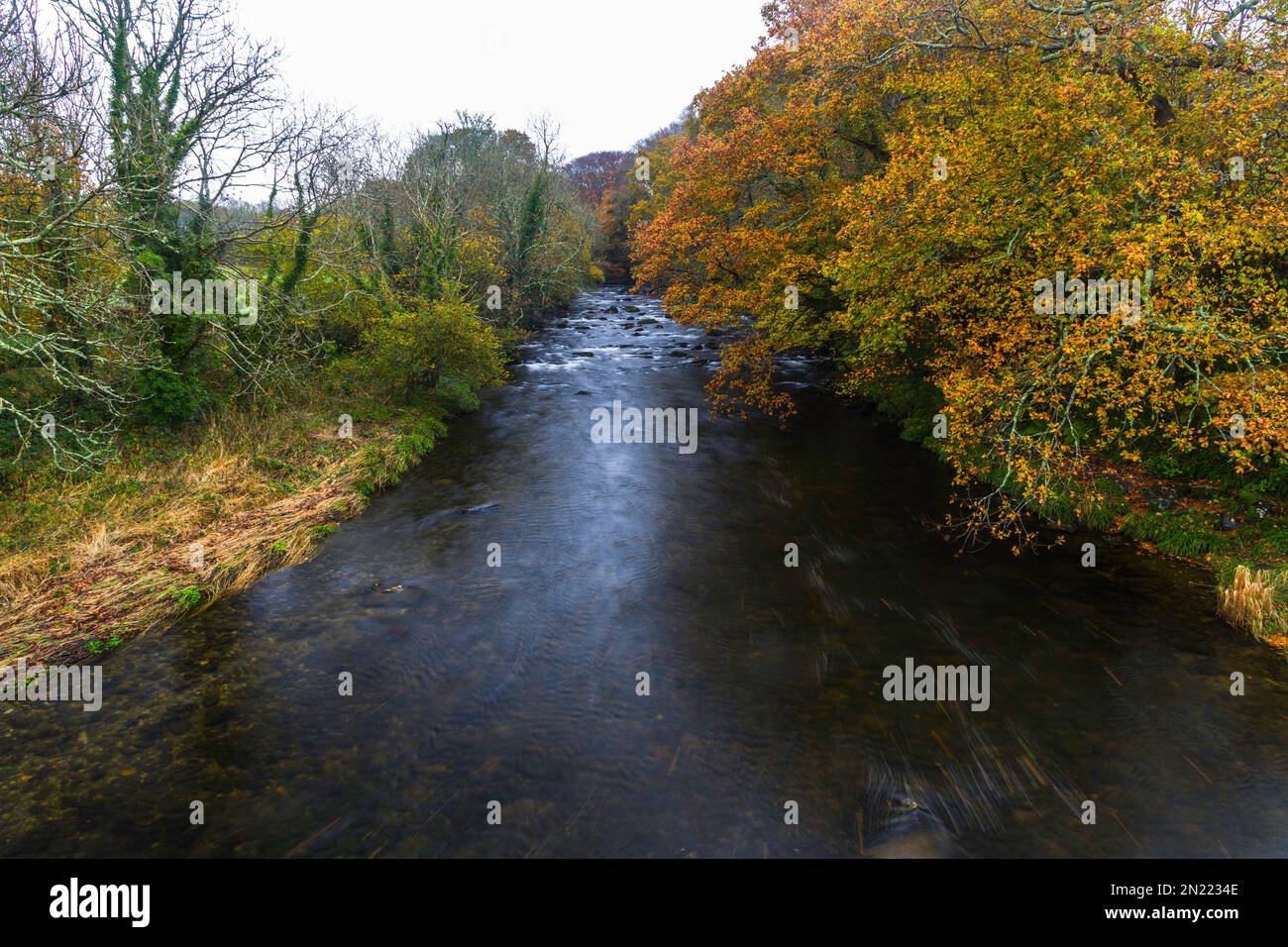 Bridge over River Afon Dwyfor in Llanystumdwy , a village associated ...