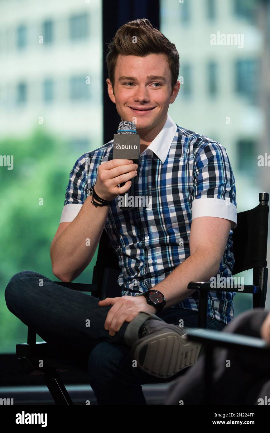 Chris Colfer participates in AOL's BUILD Speaker Series to discuss his ...