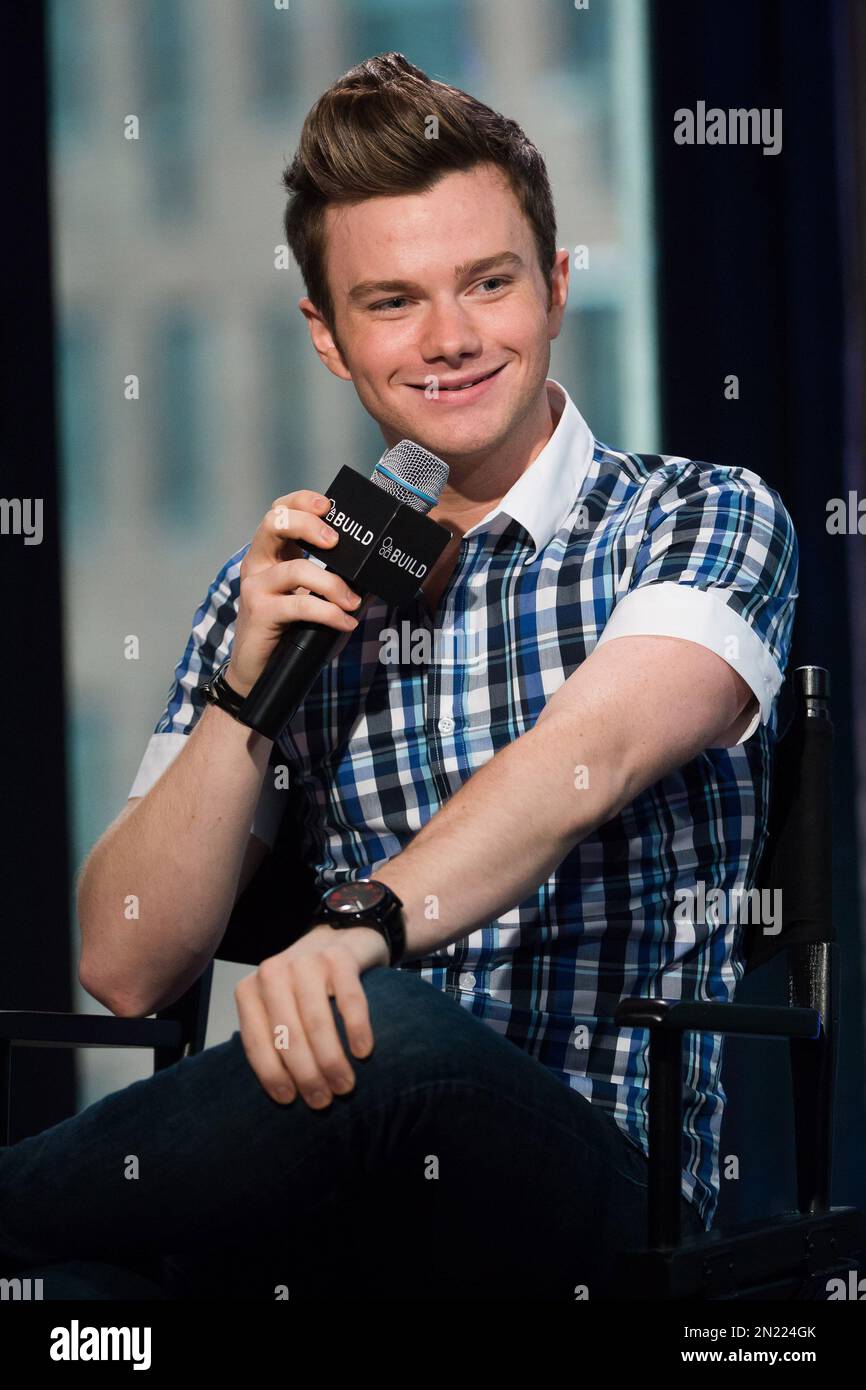 Chris Colfer participates in AOL's BUILD Speaker Series to discuss his ...