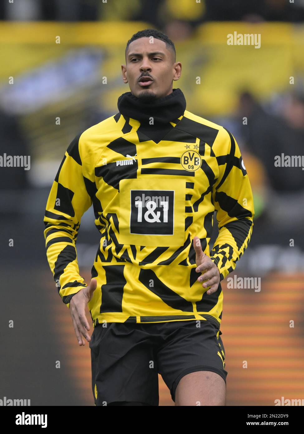 DORTMUND - Sebastien Haller of Borussia Dortmund during the Bundesliga ...