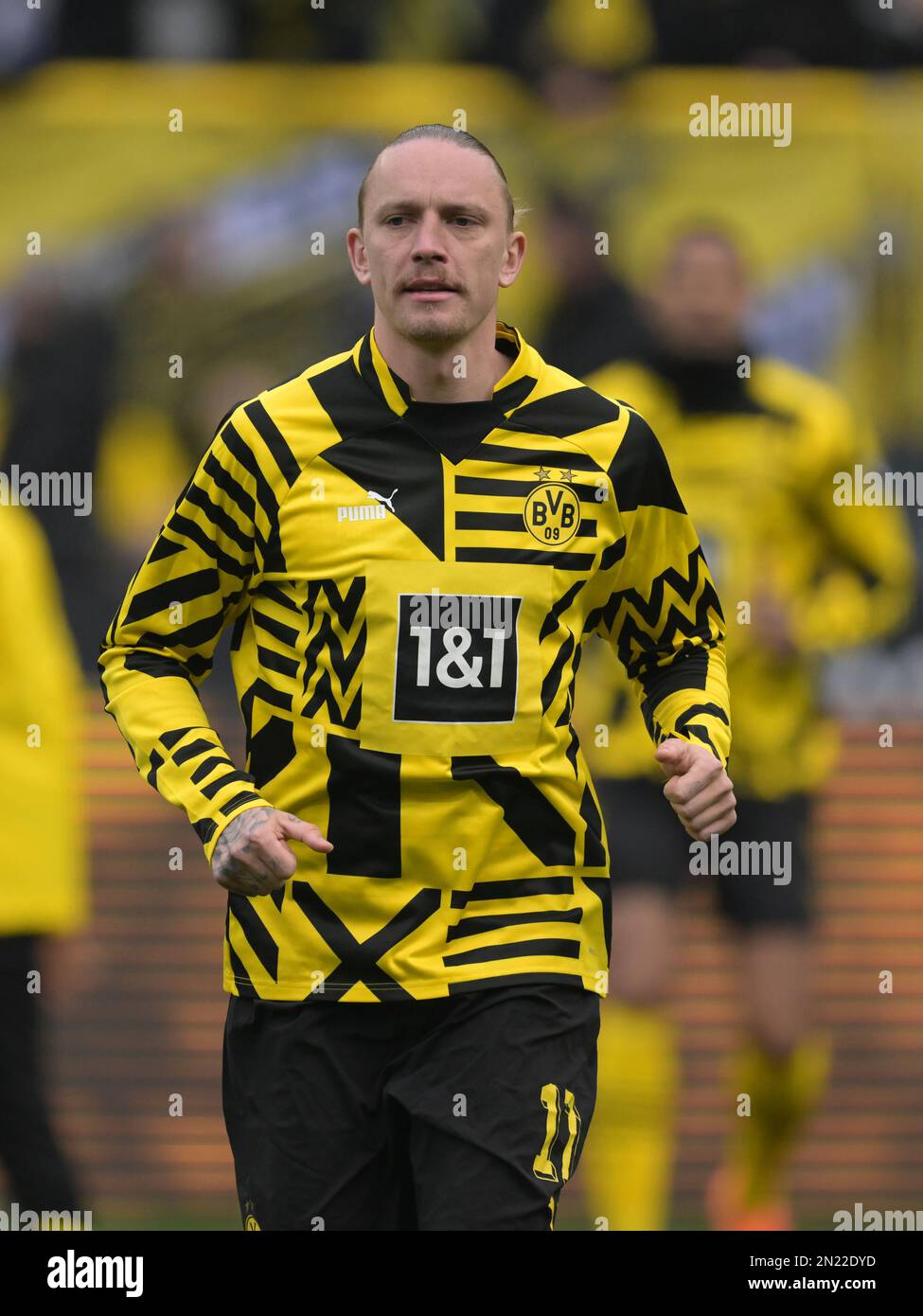 DORTMUND - Marius Wolf of Borussia Dortmund during the Bundesliga match ...