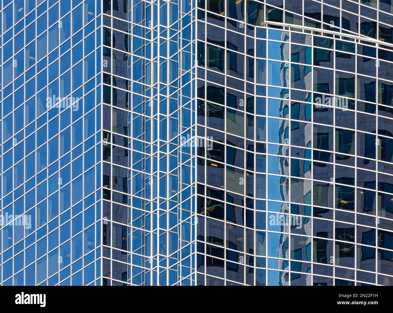 Boston Financial District: 100 High Street reflects all around it in ...