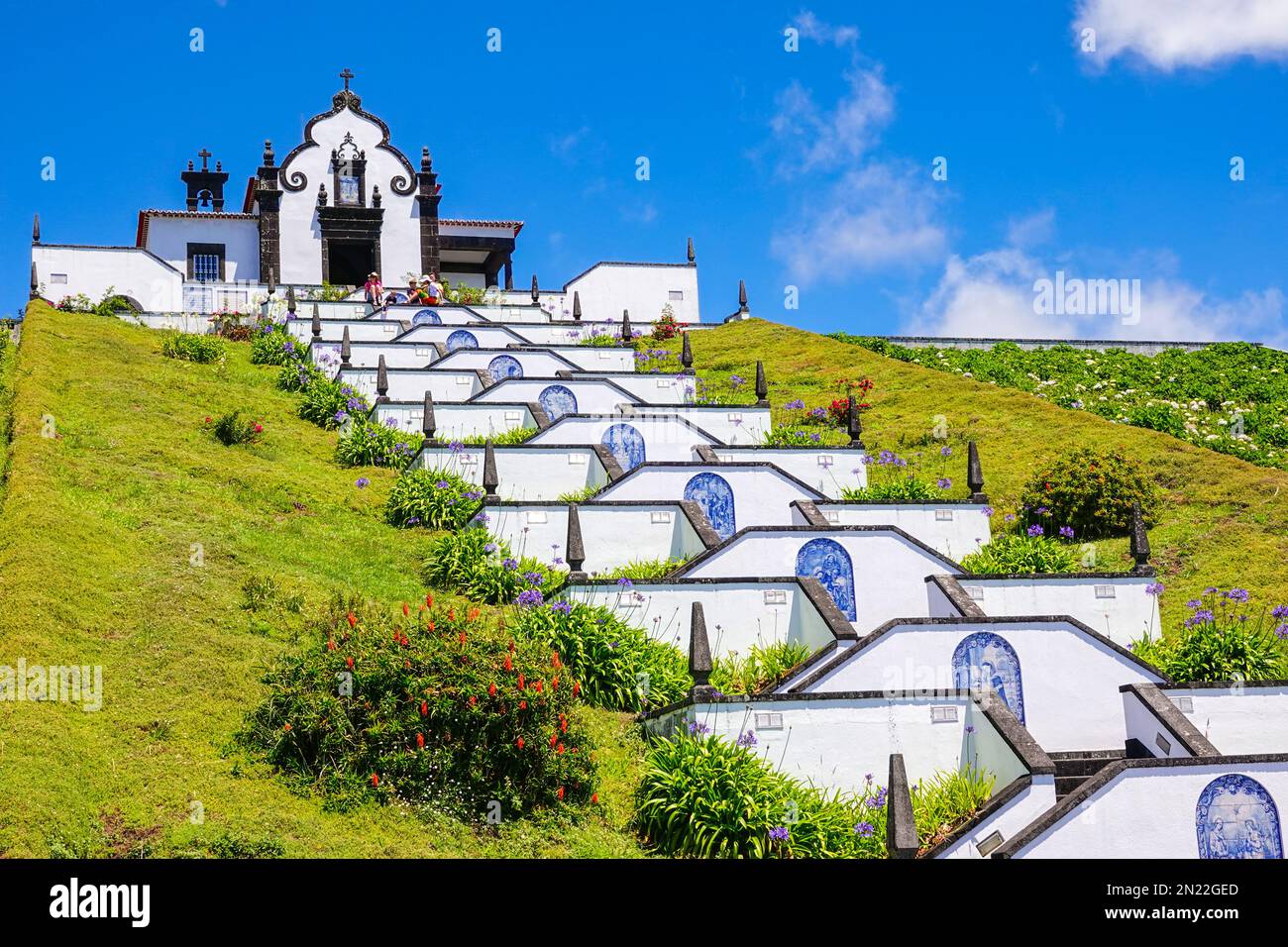 The Hermitage of Nossa Senhora da Paz or Our Lady of Peace chapel ...