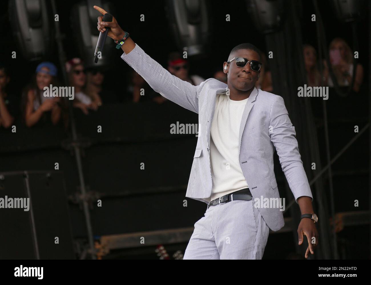 Timothy McKenzie, better known by his stage name Labrinth, performs on ...
