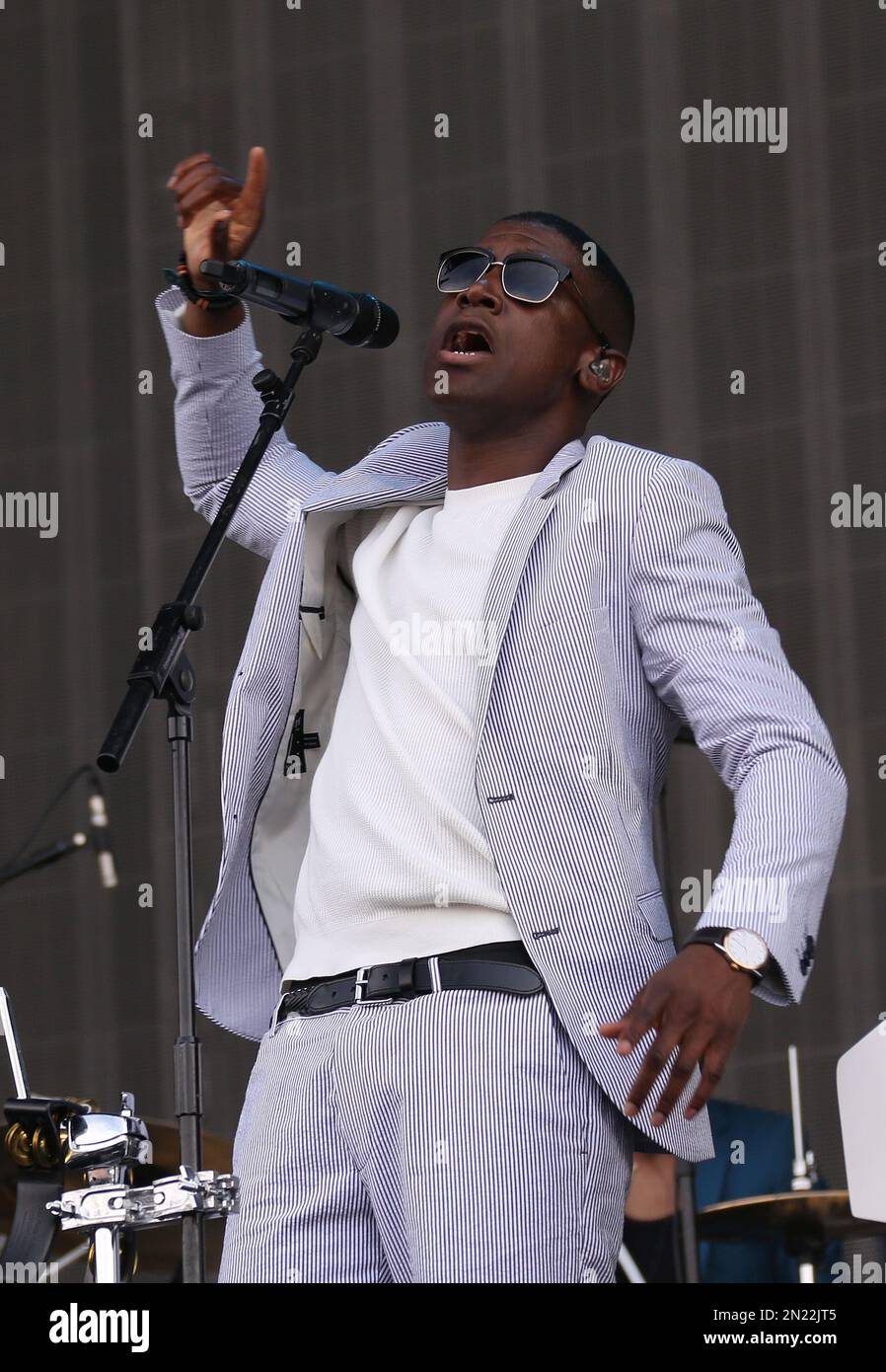 Timothy McKenzie, better known by his stage name Labrinth, performs on ...