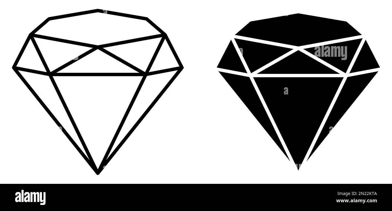Diamond signs. Design can use for web and mobile app. Vector ...