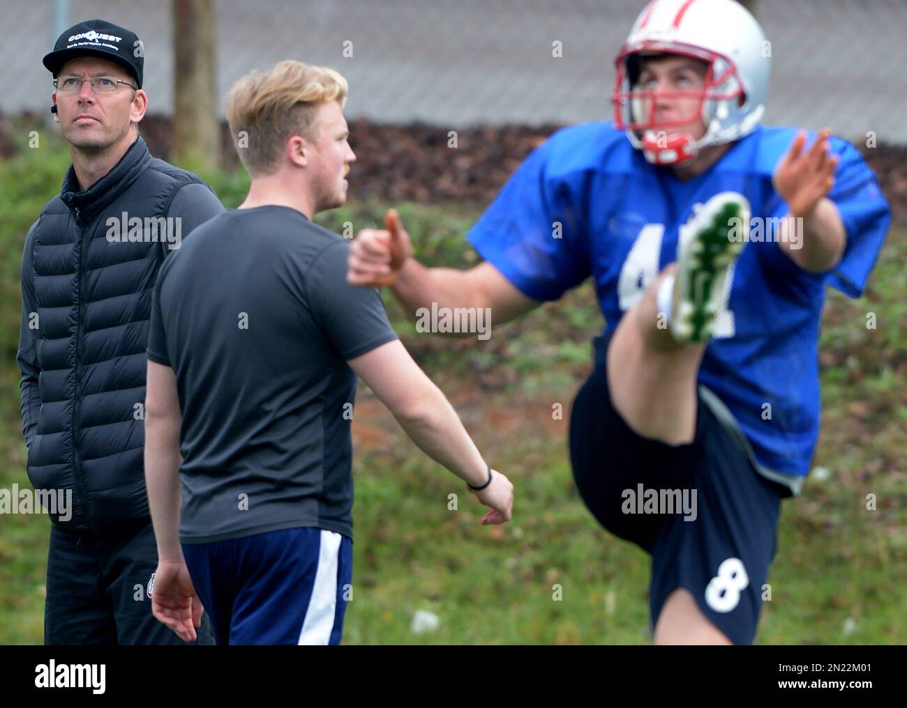 In this June 12, 2015, file photo, Nathan Chapman, left, director of ...