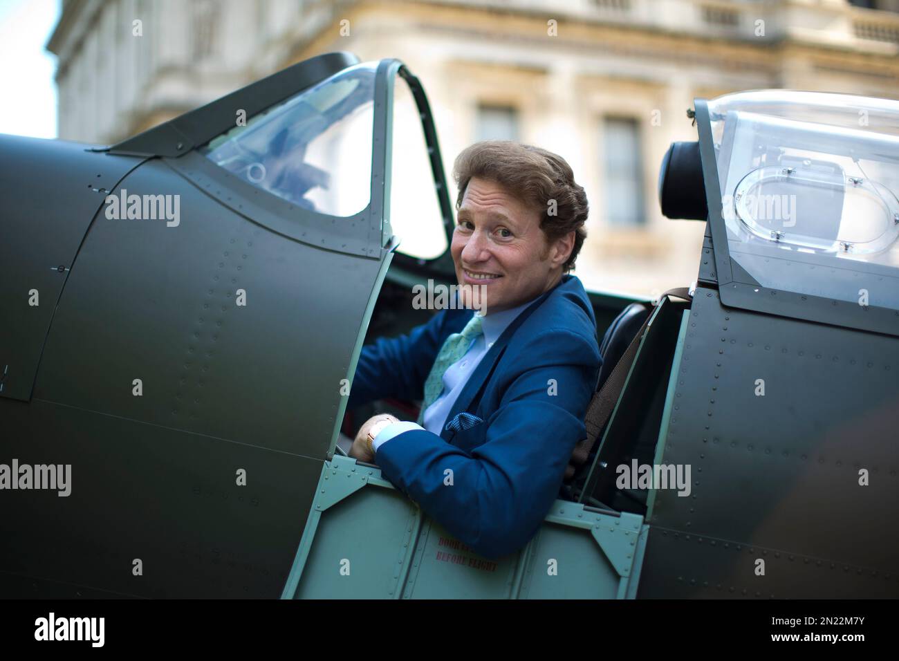 American entrepreneur and philanthropist Thomas Kaplan poses for ...