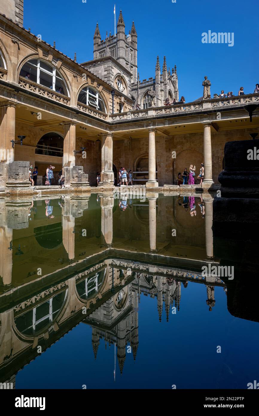 The Roman Baths Stock Photo - Alamy