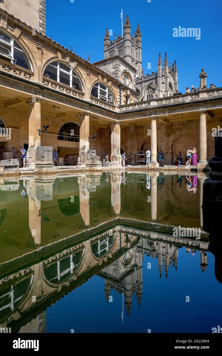 The Roman Baths Stock Photo - Alamy
