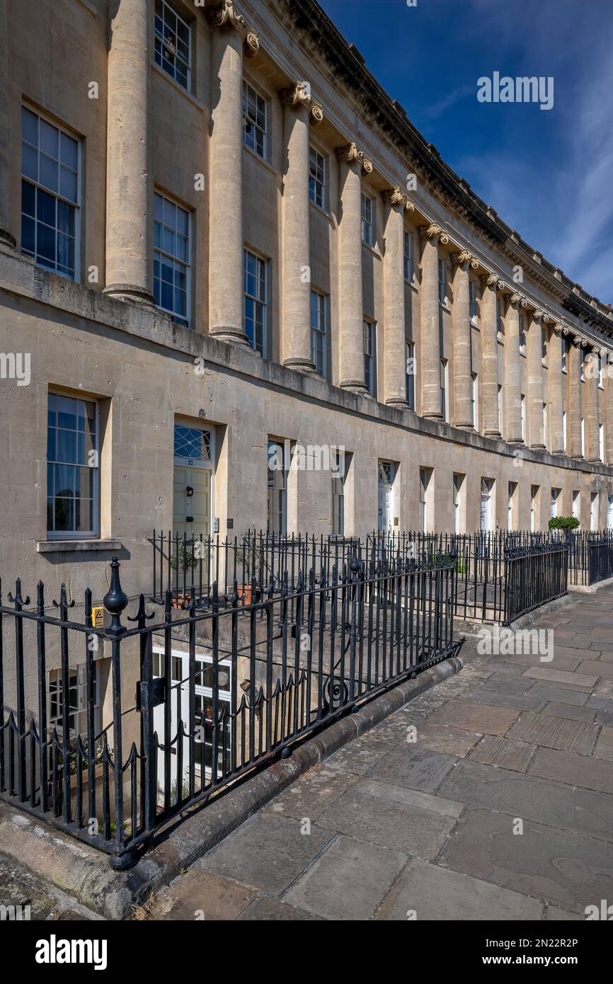 Royal crescent bath hotel hi-res stock photography and images - Alamy