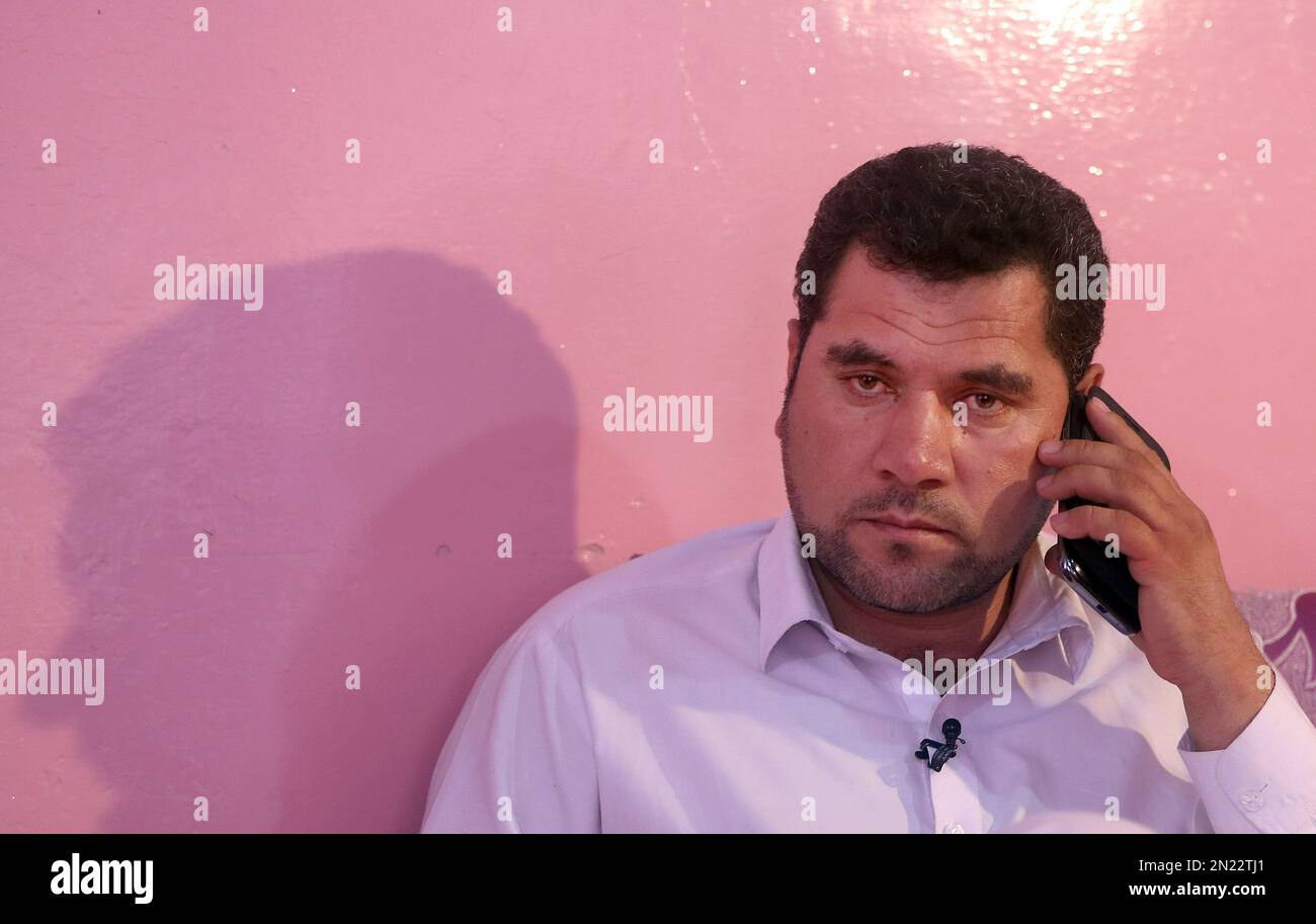 Najib Malikzada, brother of Farkhunda, who was beaten to death by a mob ...