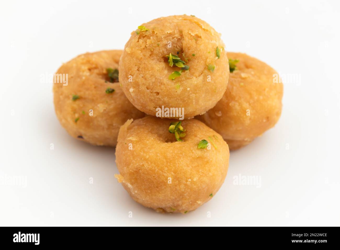 Indian Mithai Balushahi Also Called Balsaahi, Badushah, Khurmi, Glazed ...