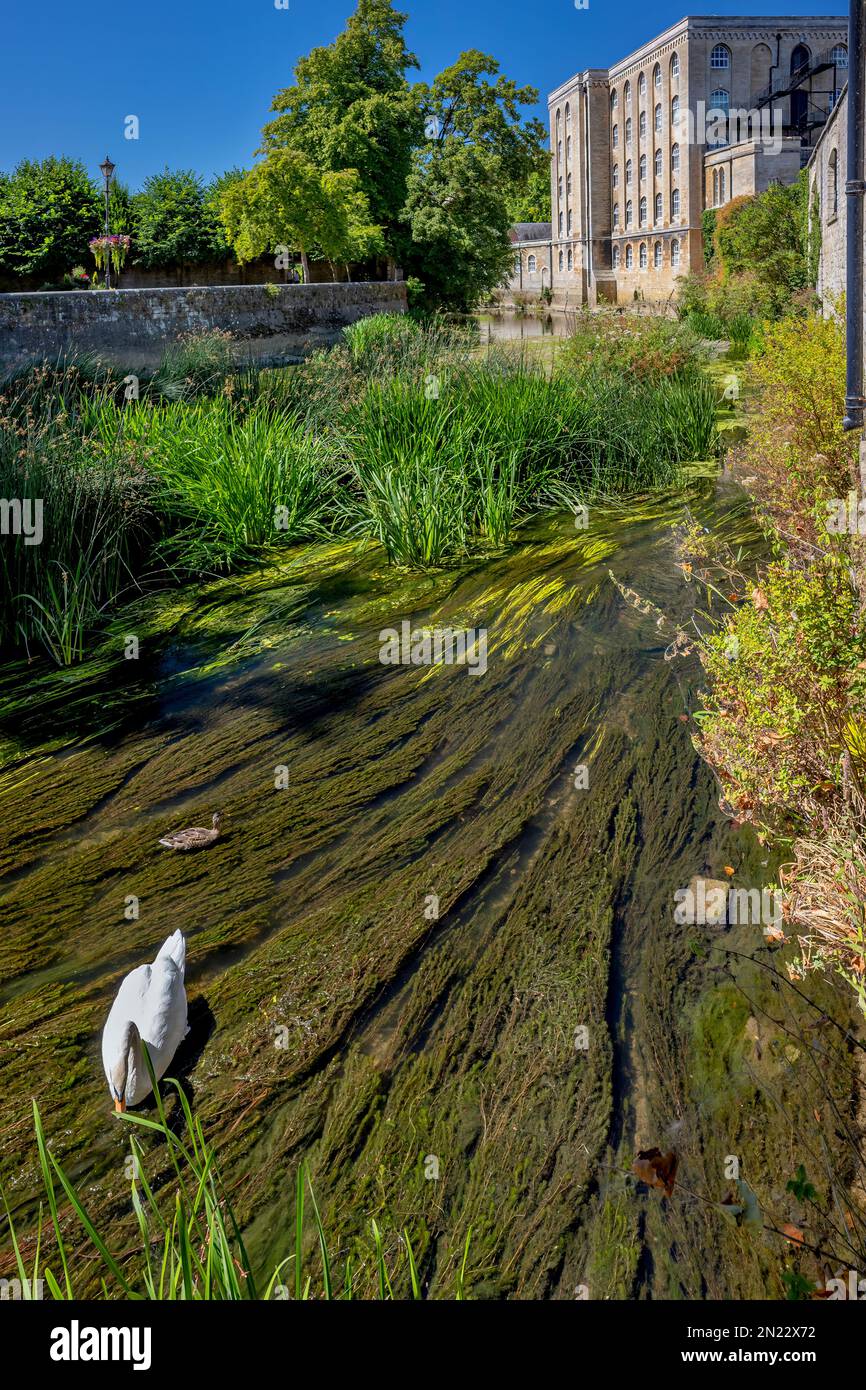 Restored Old Mill Stock Photo - Alamy