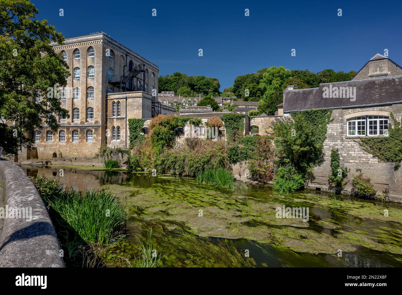Restored Old Mill Stock Photo - Alamy