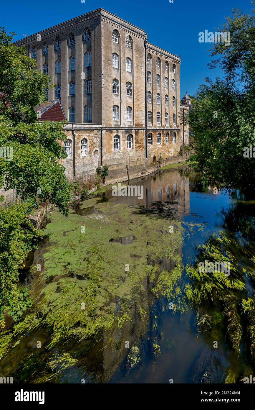 Restored Old Mill Stock Photo - Alamy