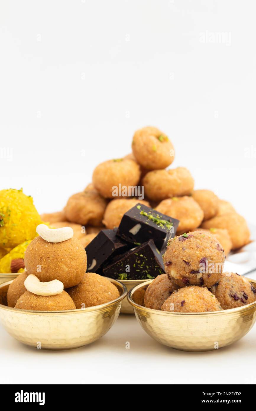 Indian Mithai Churma Laddu, Besan Ladoo, Gulab Choorma Ke Laddoo. Food ...