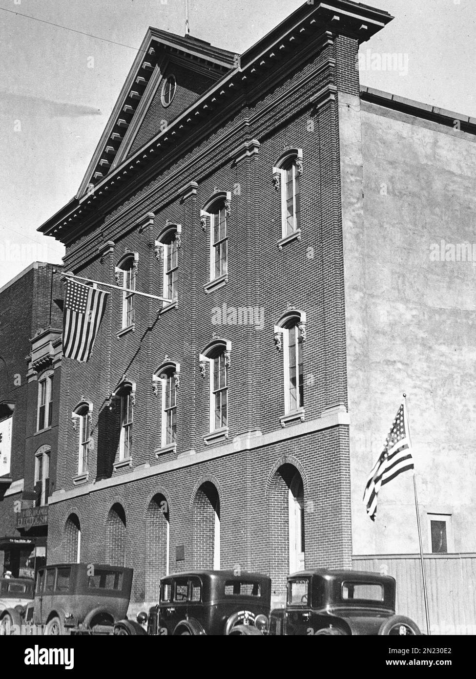 The exterior of Ford's Theater in Washington, D.C., is shown in the ...