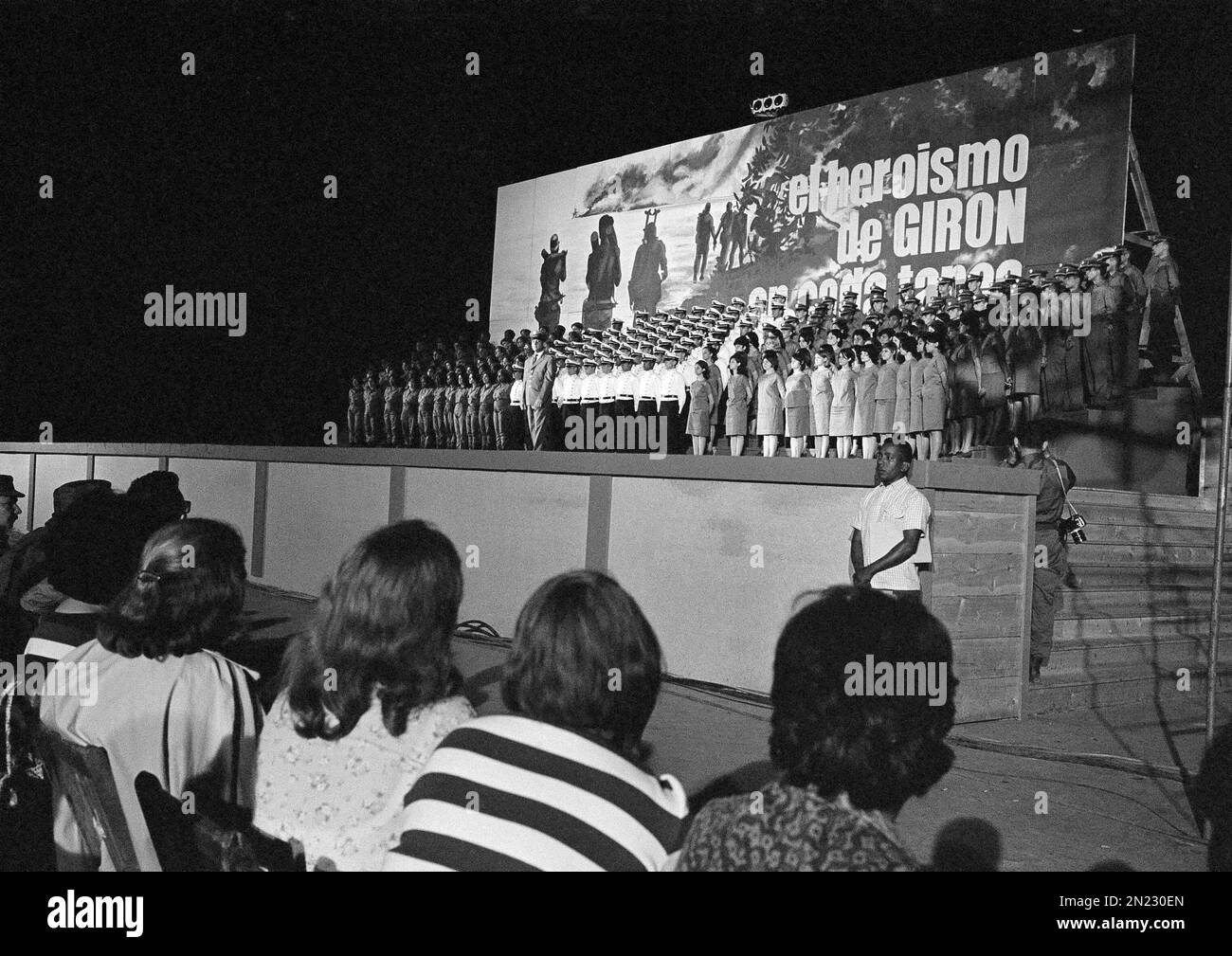 Celebrations for the seventh anniversary of the Bay of Pigs victory ...