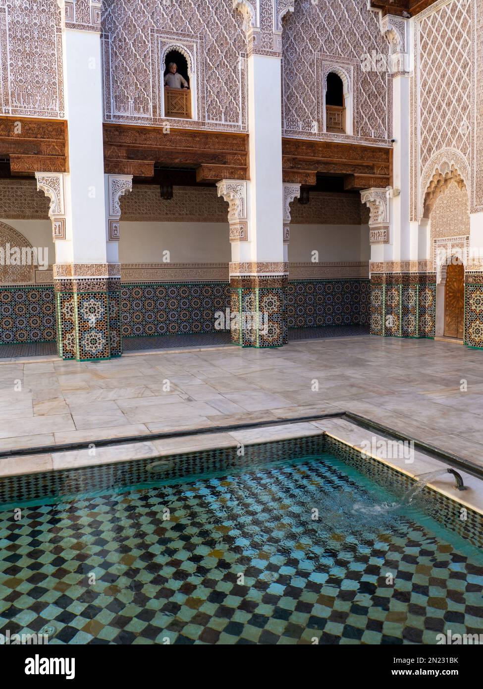 Medersa ben yousef marrakesh hi-res stock photography and images - Alamy