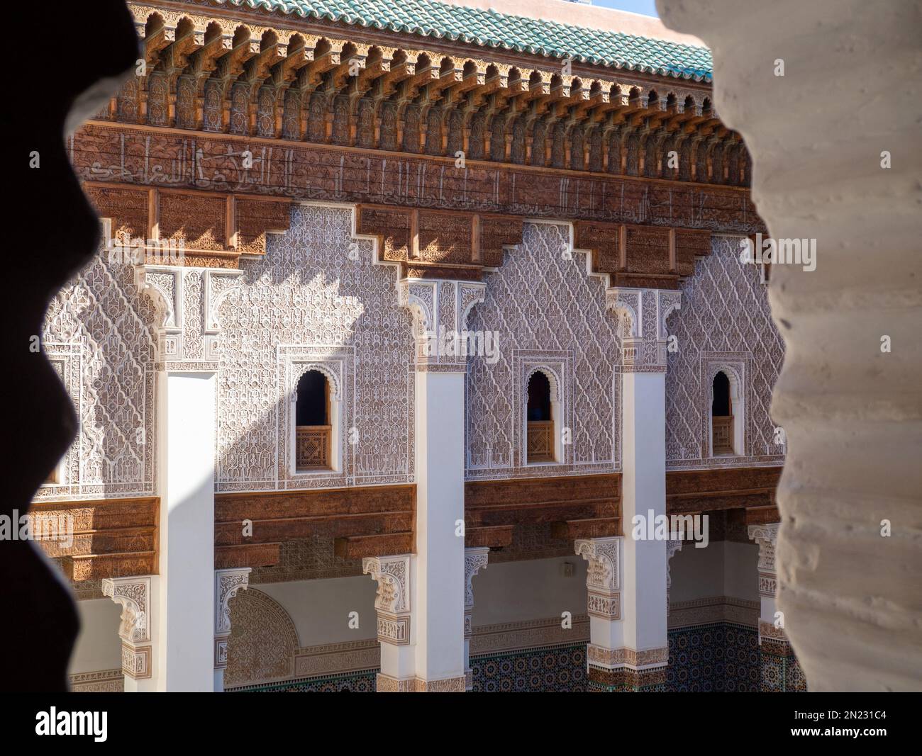 Medersa ben yousef marrakesh hi-res stock photography and images - Alamy