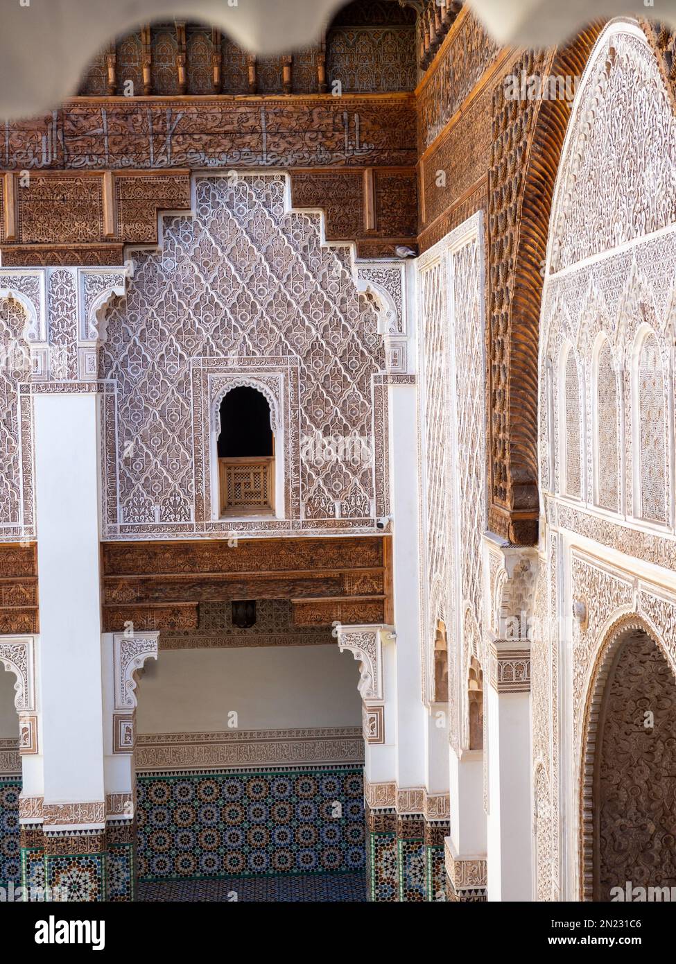 Medersa ben yousef marrakesh hi-res stock photography and images - Alamy
